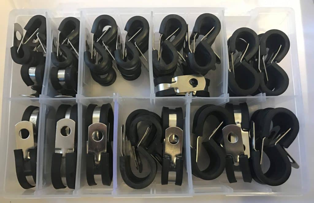 Nut and Bolt Fuel Pipe Kit (Mild steel zinc plated) - Zero Clips