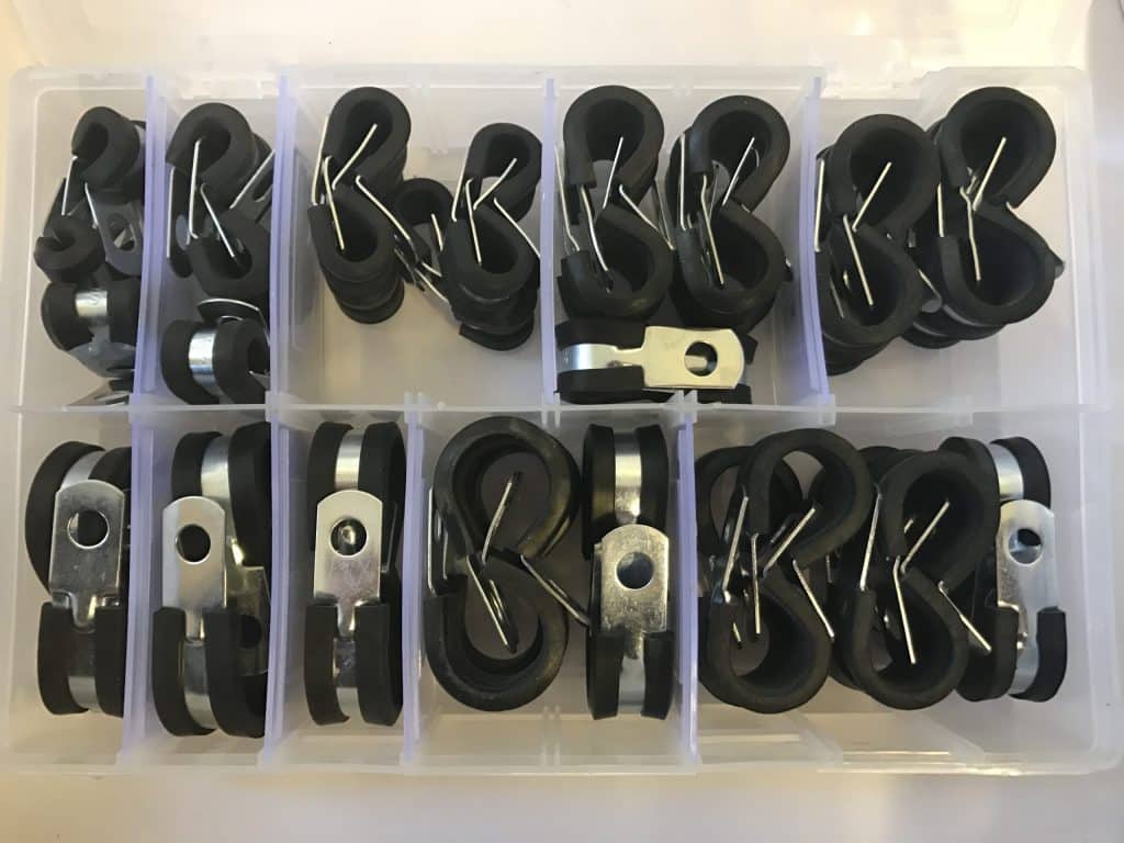 Nut and Bolt Fuel Pipe Kit - Zero Clips